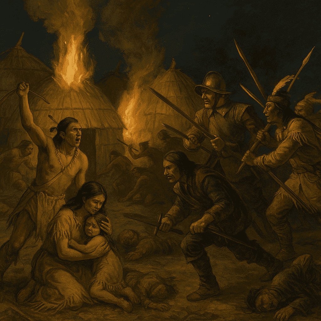 The Mystic Massacre: A Turning Point in Early Colonial Conflict