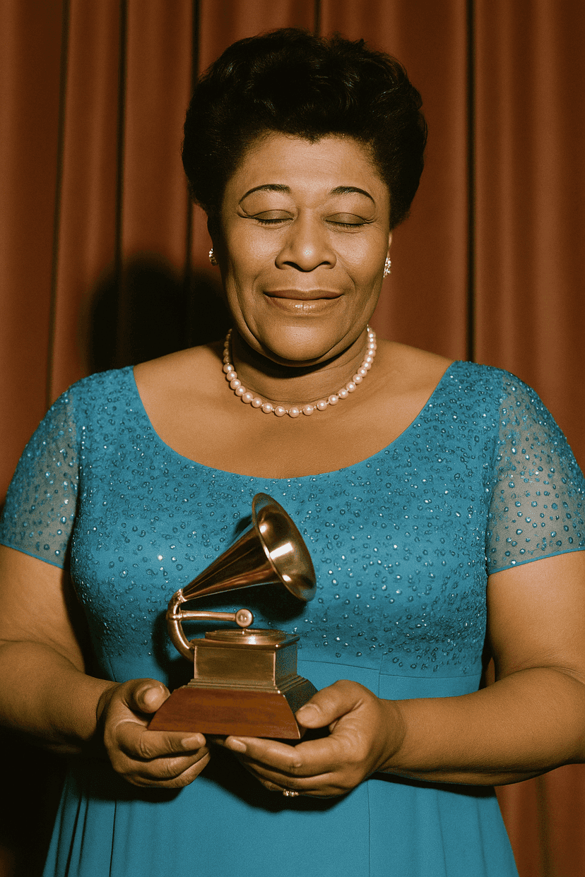 Ella Fitzgerald Makes Grammy History: A Voice That Broke Barriers