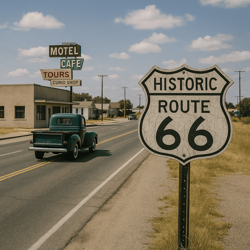 End of the Mother Road: Route 66 Removed from the Highway System