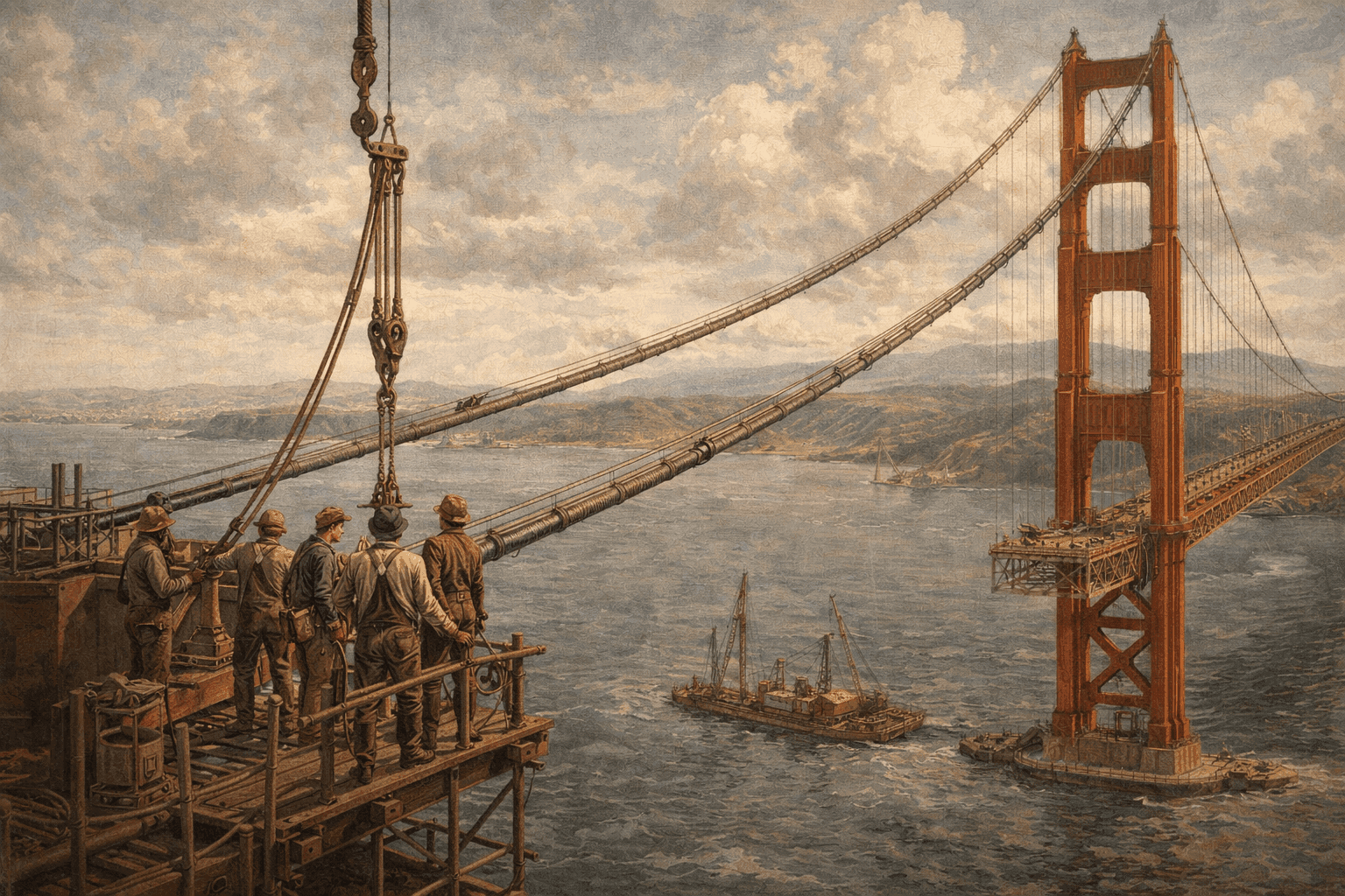 January 5: Edward Dies, Arnold Burns Richmond, and the Golden Gate Rises