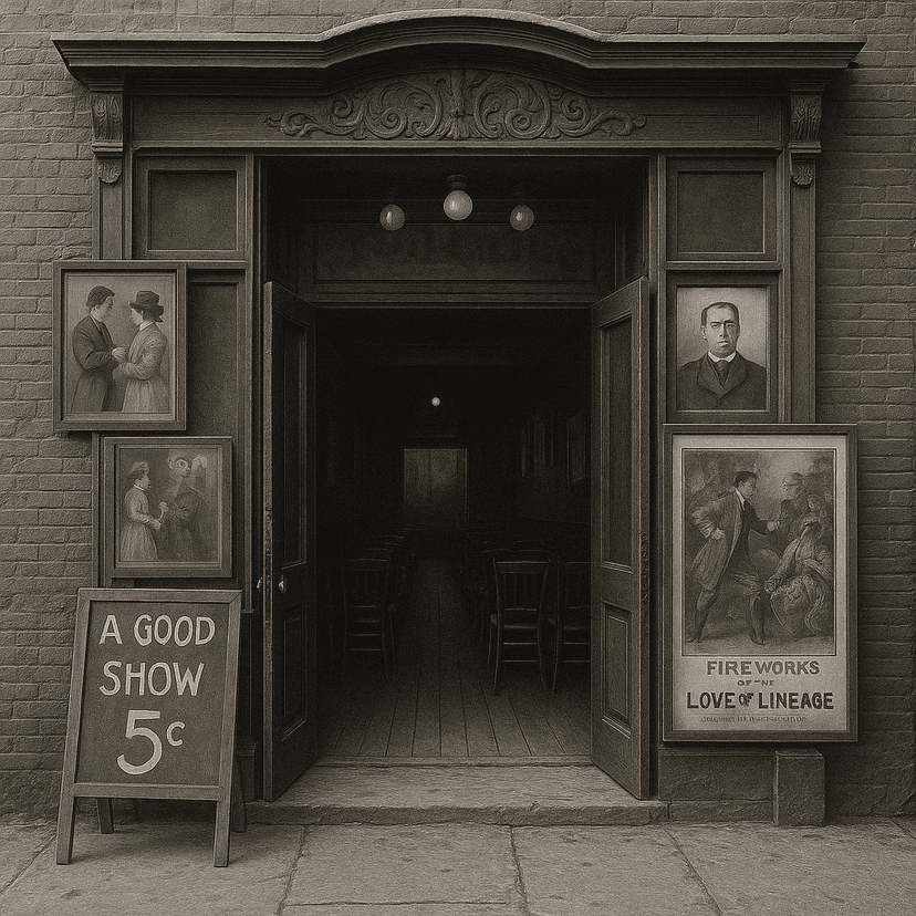 The Birth of the Nickelodeon: America’s First Movie Theater Experience