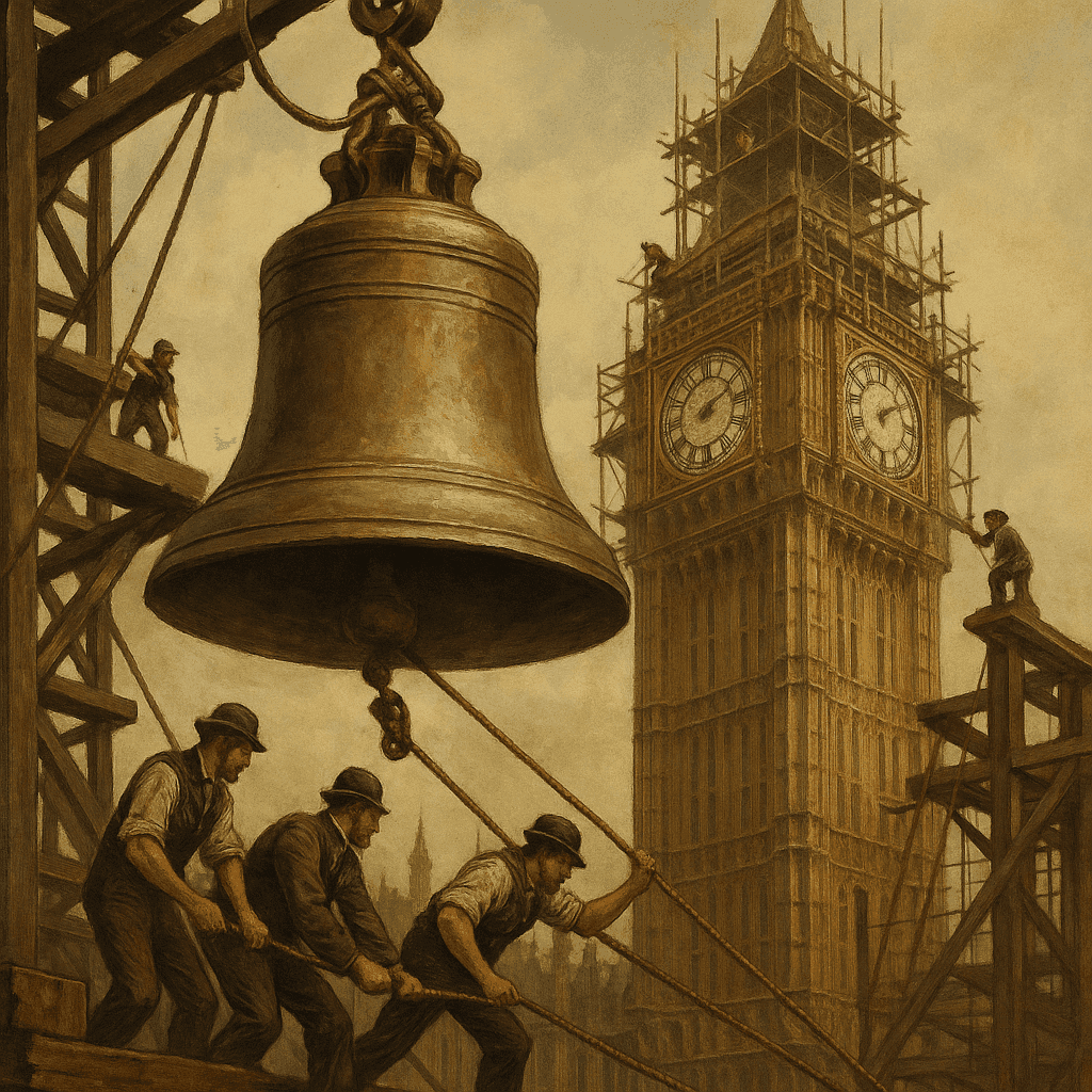 The First Chimes of Big Ben: London’s Iconic Bell Rings Out