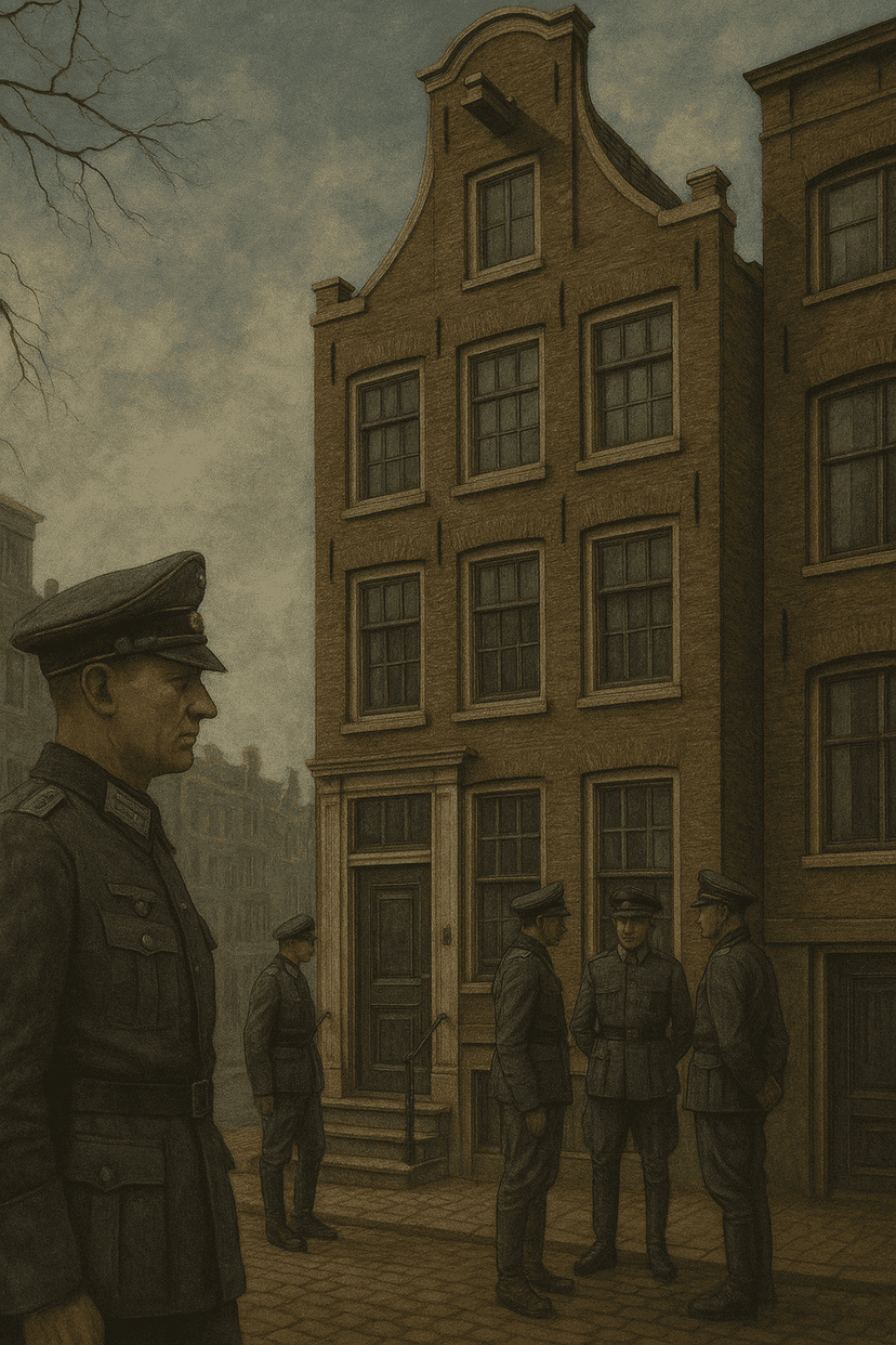 The End of Hiding: The Arrest of Anne Frank and the Secret Annex